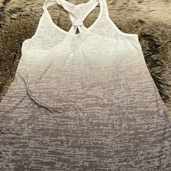 Ideology | Tops | Ideology Racerback Burnout Dipdyed Ombr High Low Tank ...